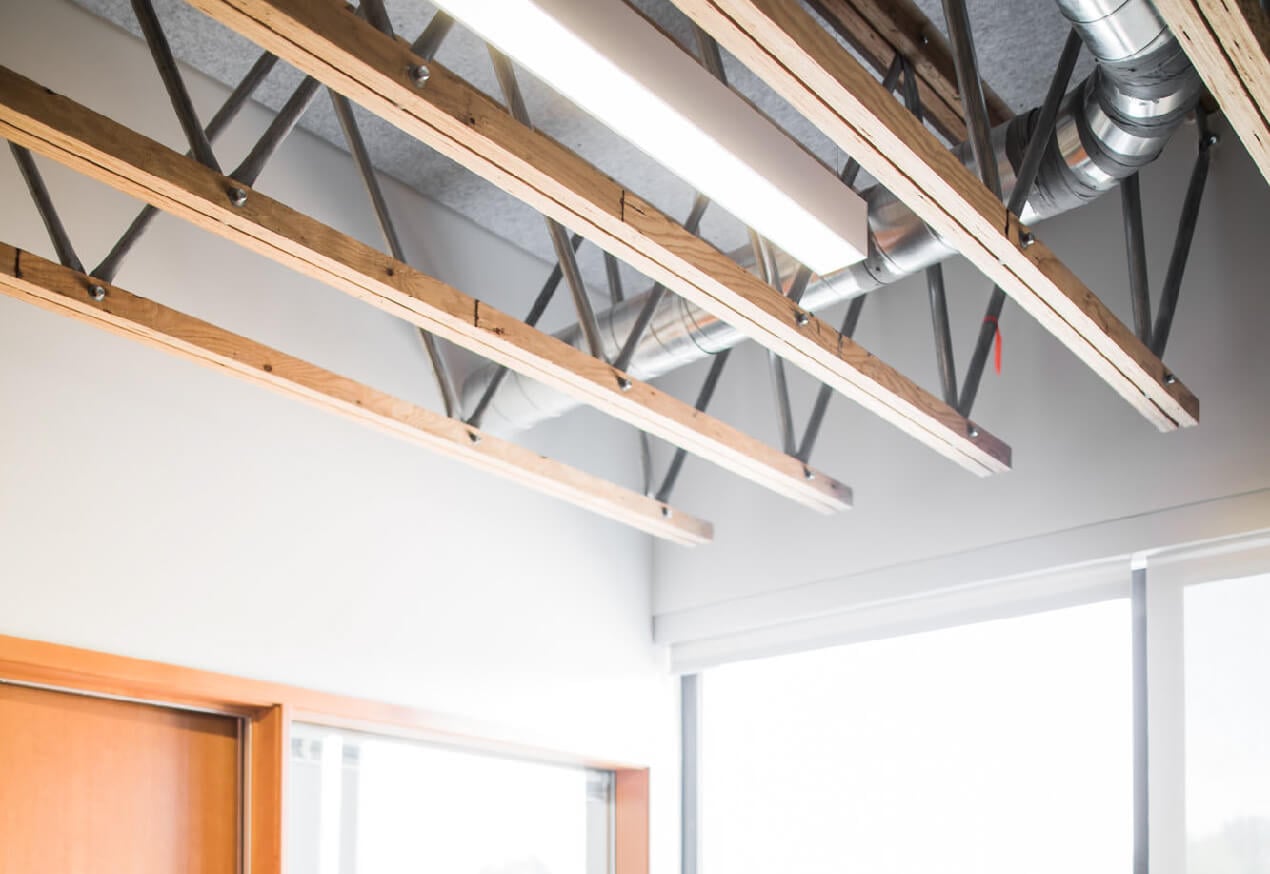 X-shaped School Poses Unique Framing Construction Challenges